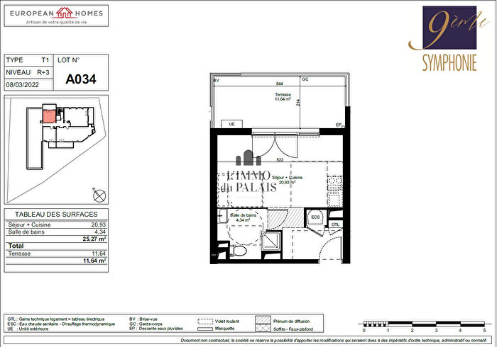 Appartement 1 pièce à louer - Marseille 9ème, Mazargues