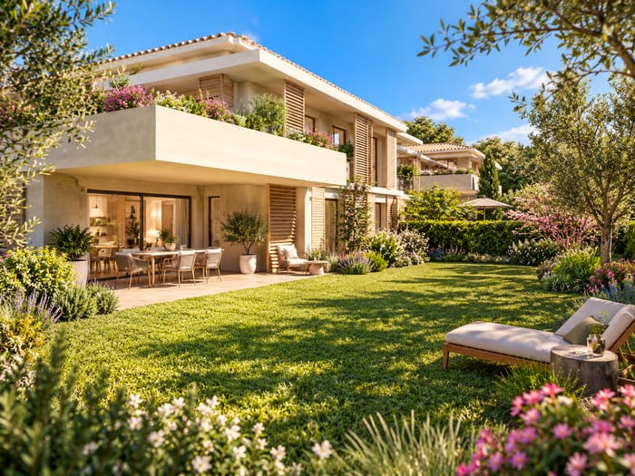 Aix-en-Provence, Saint-Donat, Les Platanes : Maison 2 pièces à vendre