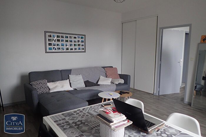 Appartement à louer - Angers, Centre-ville, La Fayette - 2 pièces - 1 chambre