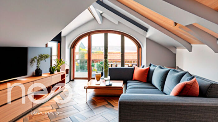 Appartement à vendre - Saint-Erblon - 3 pièces - 2 chambres