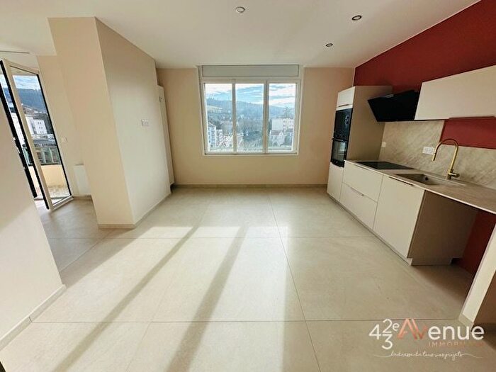 Appartement à louer - Saint-Étienne, Couriot, Tarentaise, Beaubrun - 4 pièces - 3 chambres