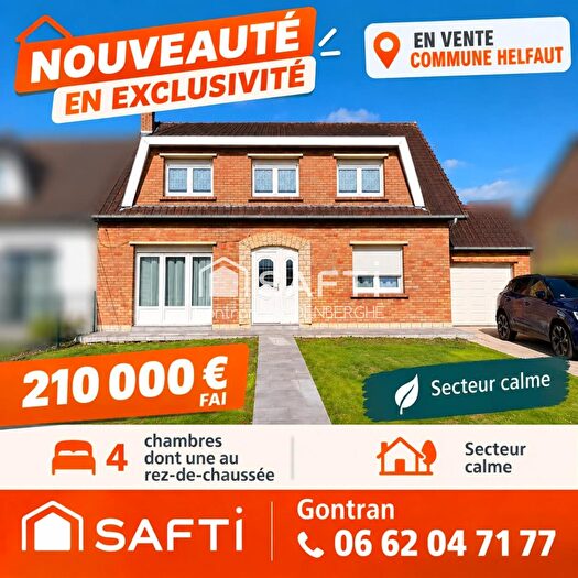 Maison 6 pièces à vendre - Helfaut