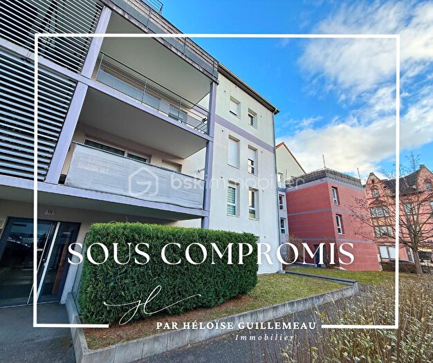 Appartement à vendre - Colmar, Centre-ville - 3 pièces - 2 chambres