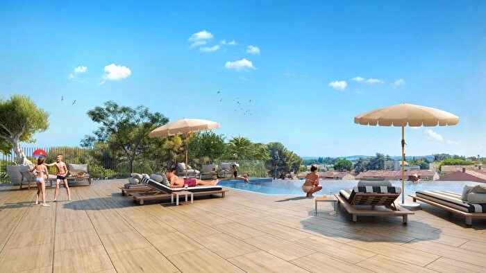 Appartement à vendre - Villeneuve-Loubet, Les Hauts de Vaugrenier, Les Maurettes, Vaugrenier - 4 pièces - 3 chambres