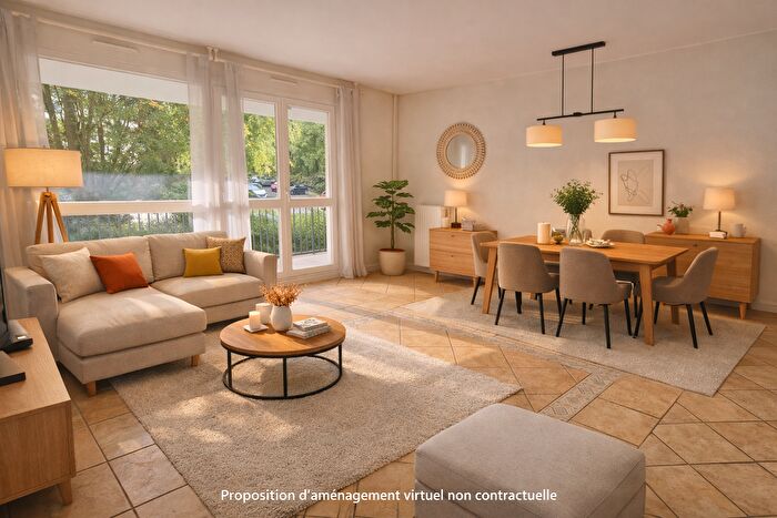 Appartement à vendre - Brunoy - 3 pièces - 2 chambres