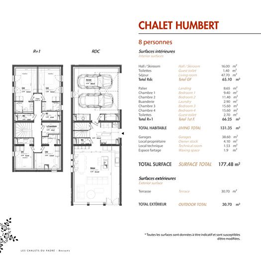 Maison à vendre - Bessans - 5 pièces - 4 chambres