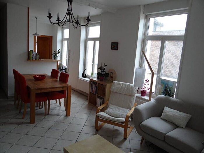 Appartement à louer - Faubourg Saint Catherine-Faubourg de Paris-Le Vignole, Valenciennes - 3 pièces - 2 chambres