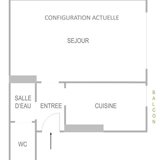 Appartement 2 pièces à vendre à Paris 14ème, Jean Moulin, Porte d'Orléans