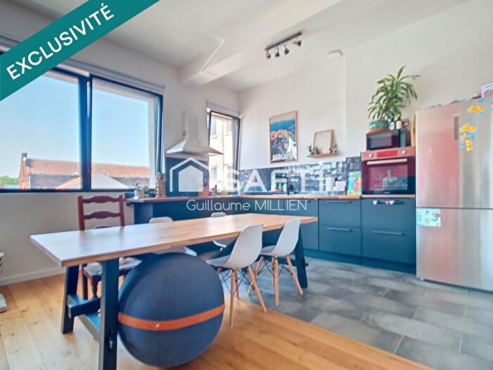 Appartement à vendre - Tourcoing, Centre-ville - 3 pièces - 2 chambres