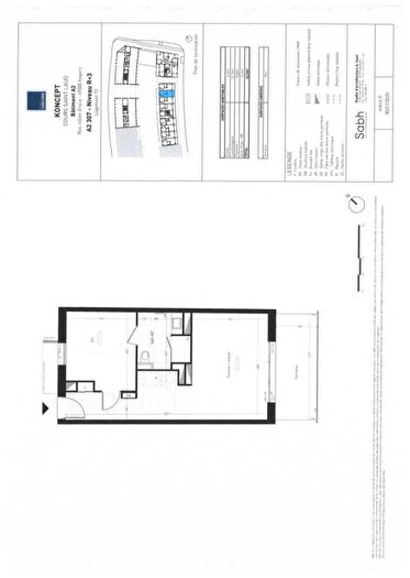 Angers, Centre-ville, La Fayette - Appartement 2 pièces à louer