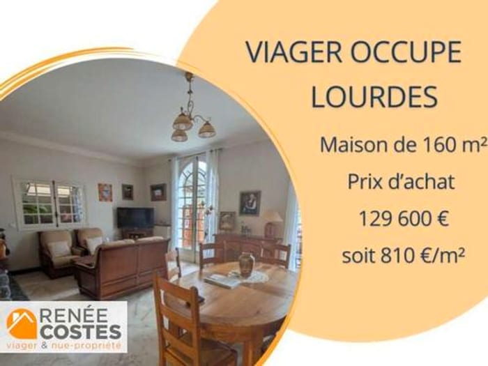 Maison 6 pièces à vendre à Lourdes, Soum de Lanne, Cité Rotschild